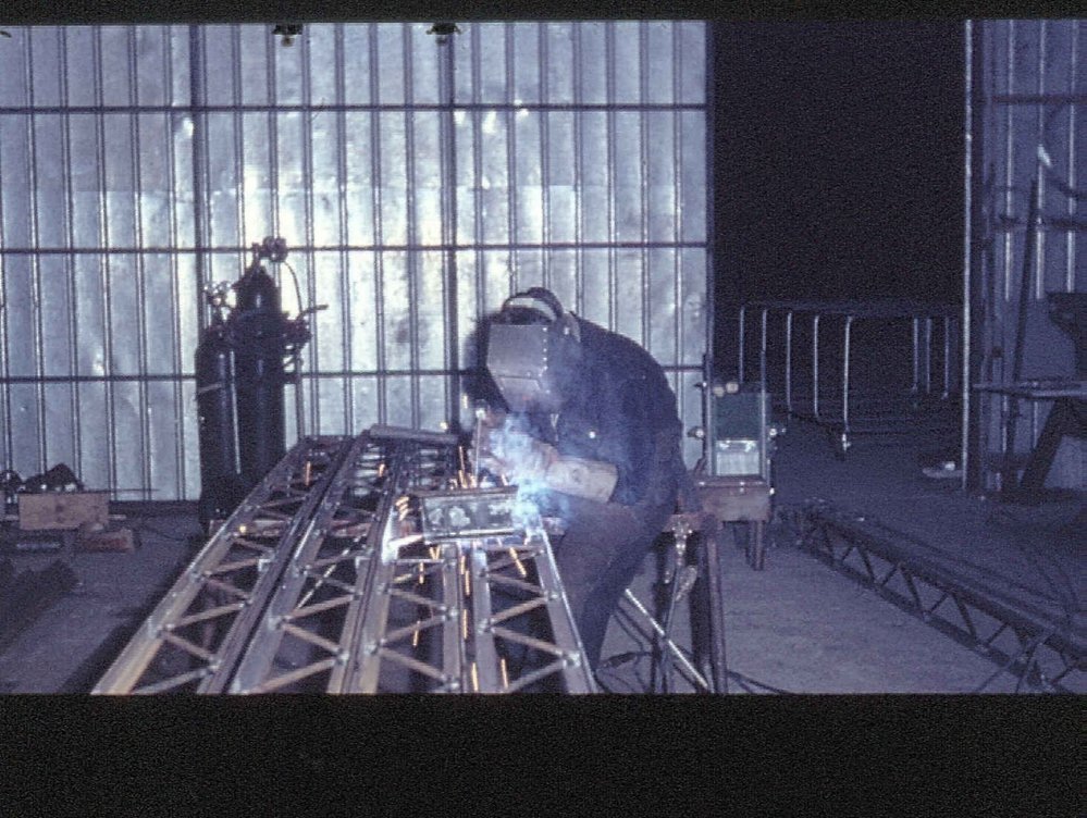 Calder Stewart Welder 1960s | Clutha Heritage